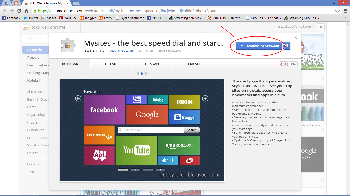 Cara Merubah Tampilan Google Chrome Seperti Windows 8 - sahidrudy