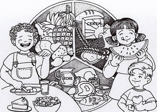 Actividades sobre los alimentos para niños - Imagui