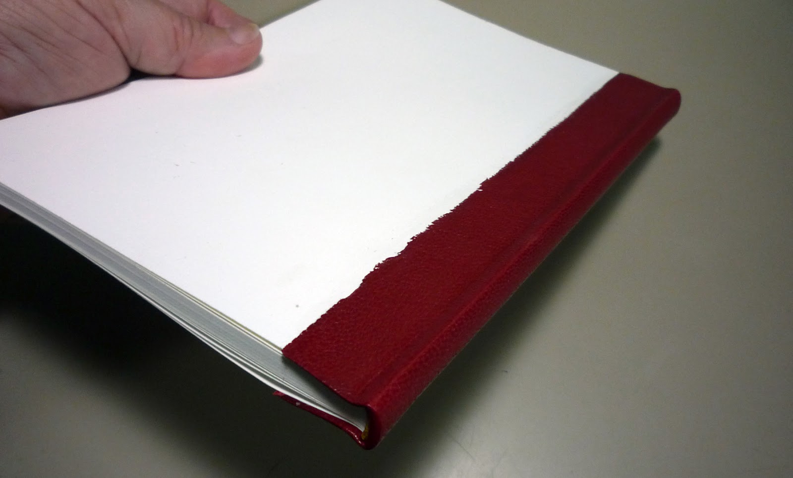 About The Binding Bradel Binding Part 3 A Three Piece Cover Binding