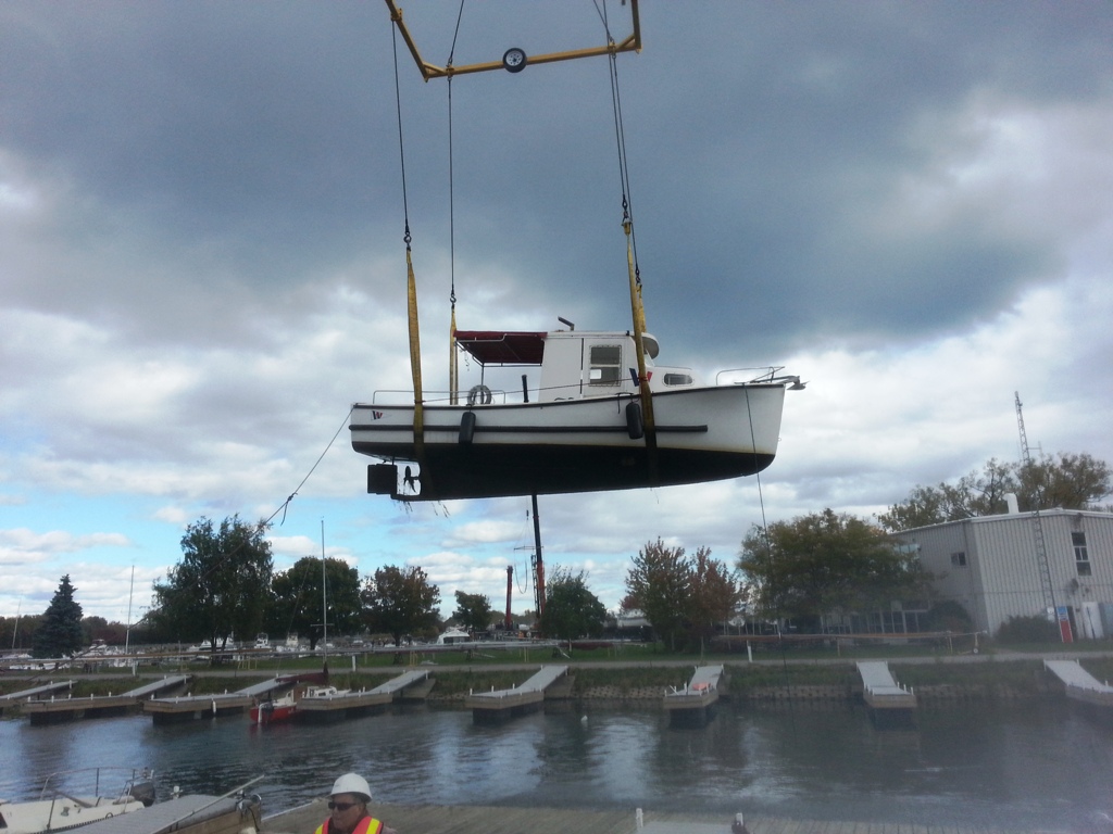 Sailing Vessel Still Time: Club Race Committee Boat