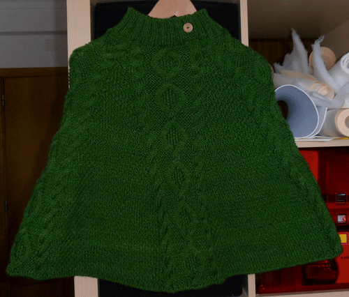 ♥ Mimos de Mãe ♥: Poncho Verde