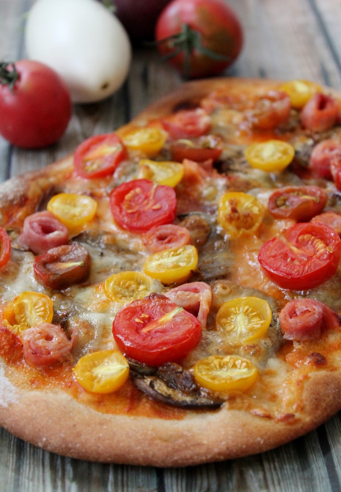 Pizza Tomates & Aubergines
