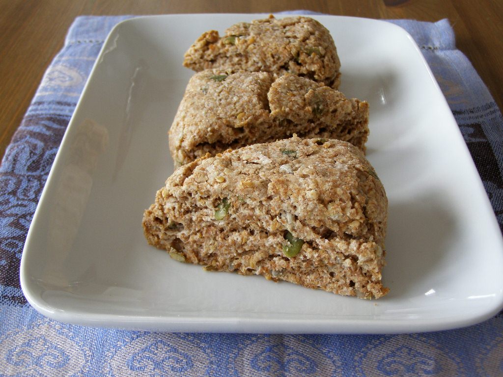 maple•spice: Multi-Seeded Wholegrain Scones