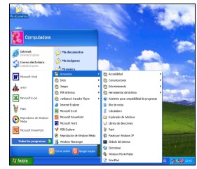 informatica: ACCESORIOS DE LA BARRA DE INICIO DE WINDOWS