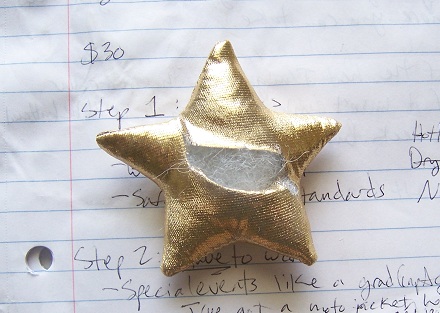 The Princess of Fox Hill: Tutorial: Star Hair Clips (like Chocomint ones)