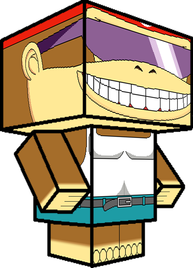 Ziena xD Paper: Funky Kong (Donkey Kong Country)