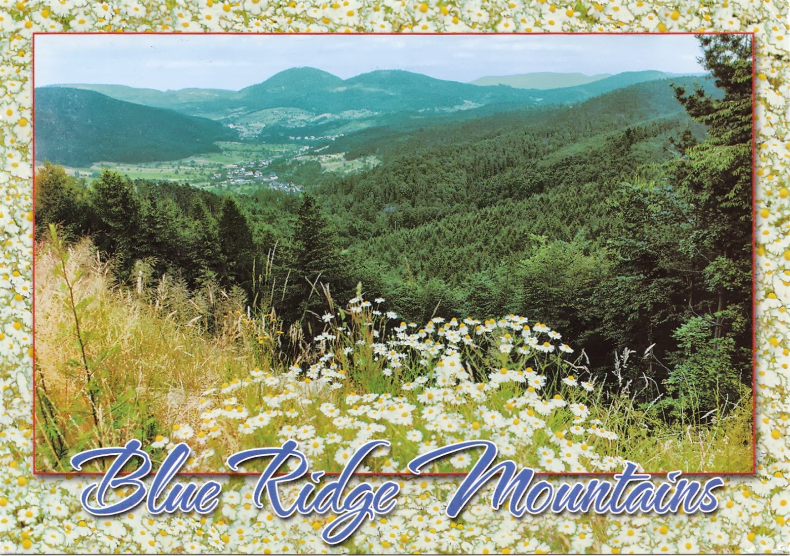World Of Postcards: Blue Ridge Mountains, USA