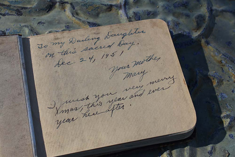 French Hen Farm: I love old autograph books