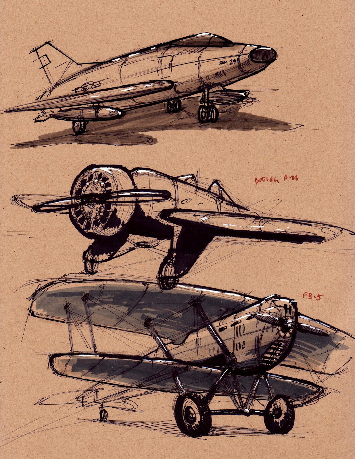 Tyler Chow: Dynamic Sketching - Week 9 - Planes