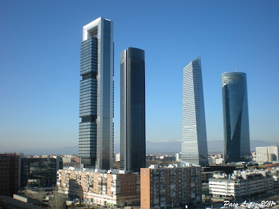 ¿Quieres conocer Madrid?: Las 4 torres de madrid