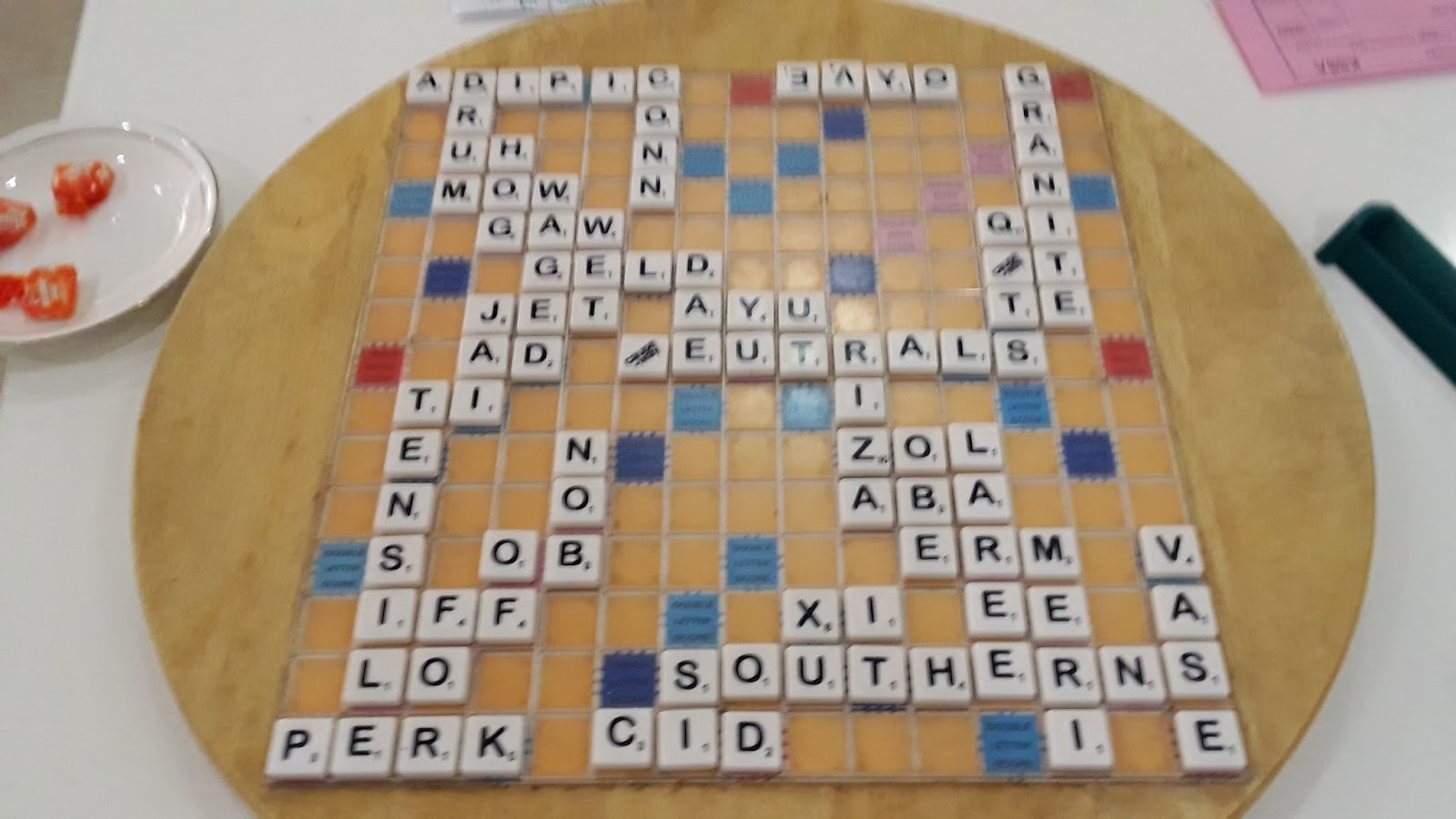 Capgemini International Scrabble Tournament 2018 Day 1 - Scrabbling Away