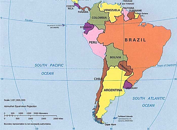 Los mapas y sus escalas.