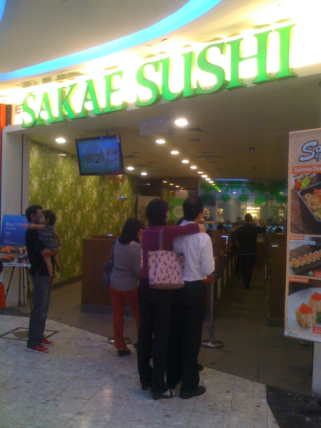 Mission Accomplished : Sakae Sushi --- We Serve Only What We Eat