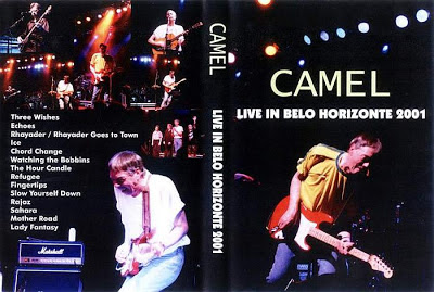 BANCA DO ROCK Rock Concert DVD: 580 - DVD CAMEL 2001 - BOOTLEG
