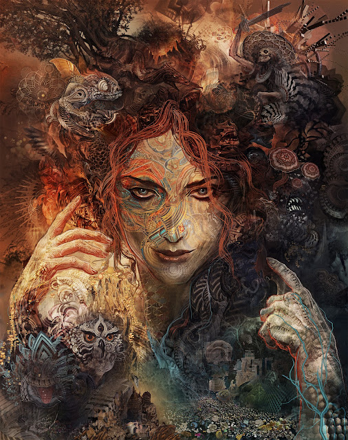 The Geeky Nerfherder: Artist Spotlight: The Art Of . . . Android Jones