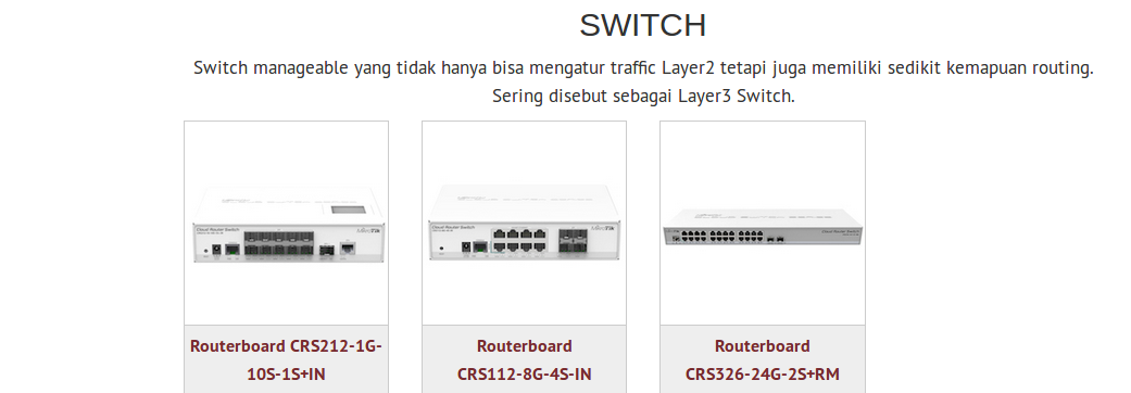 Training MTCNA : Jenis-jenis Produk Mikrotik Routerboard ~ Nyoman Ariastiti