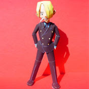 One Piece, Sanji Papercraf Model | Papercraft Free Download And Paper ...