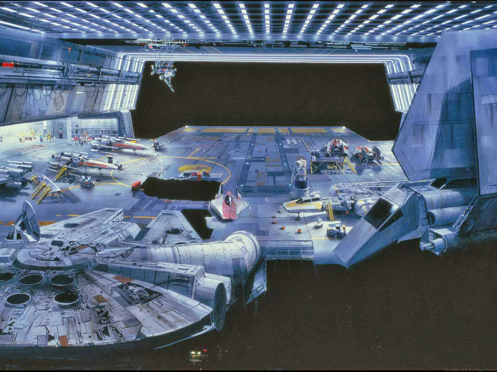 Strange Tales: Return Of The Jedi matte paintings