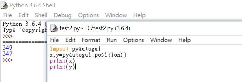 ERIC YANG'S NOTEPAD: Python - How to get mouse X, Y pos in screen by win32gui(pywin32 ...