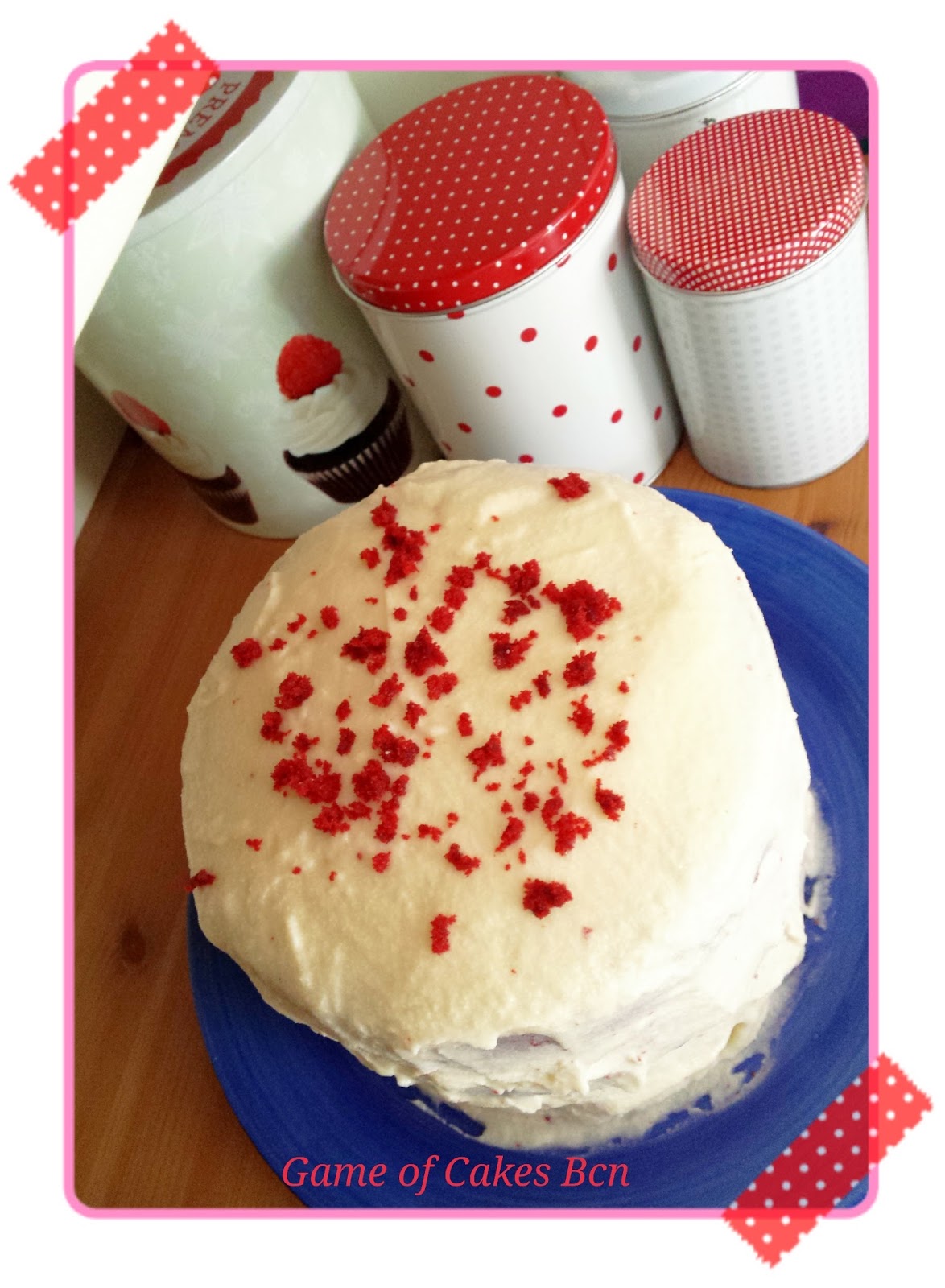 Game of Cakes Bcn: Red Velvet Cake