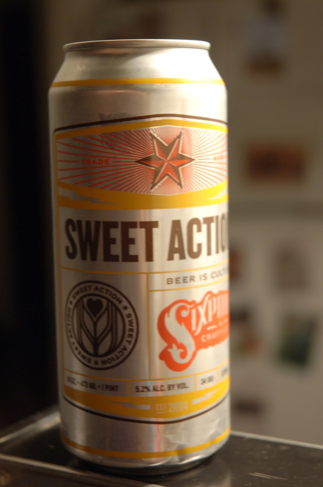 SHHHHH...: Beer Review (11): Sixpoint Sweet Action Cream Ale