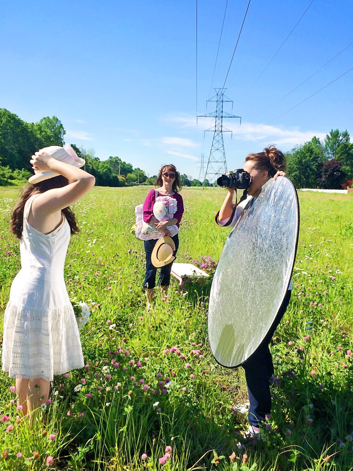 Use reflector photography by self - milosec