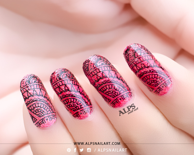 Henna Inspired Nail Art Designs