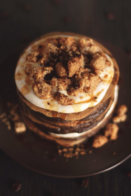 Pancake Stories: Coffee Pancakes With Coffee Syrup And Some Nice Sweet ...