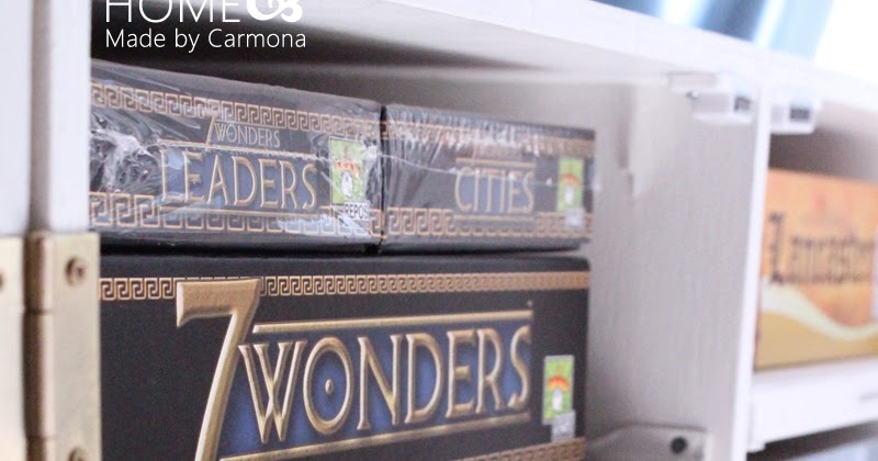 DIY Board Game Storage Unit | Home Made by Carmona