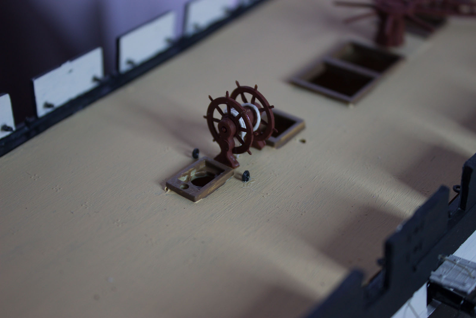 Sailing Ship Models: USS Constitution - Spar Deck Details (Part I)