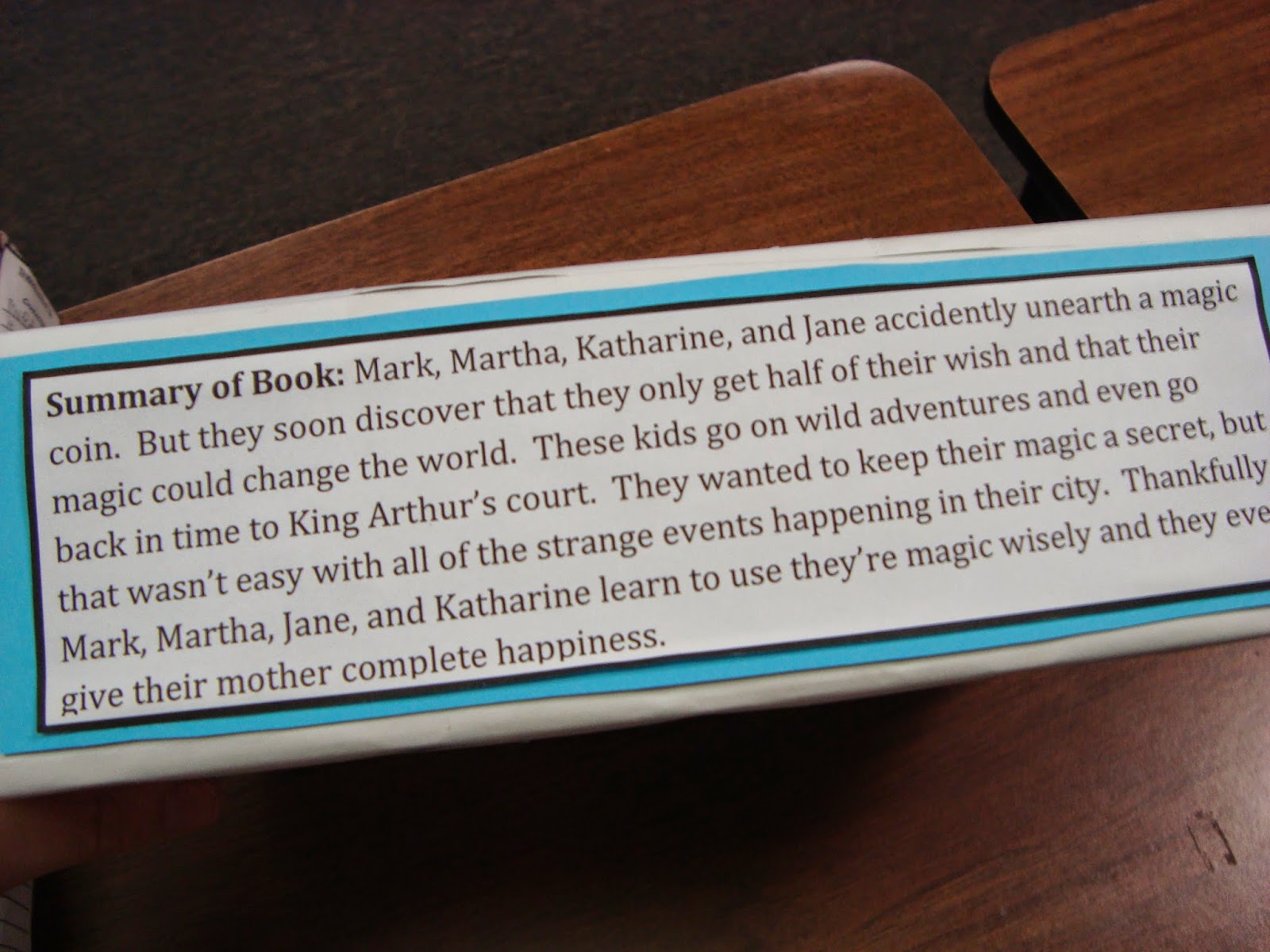 5th and Fabulous: Cereal Box Book Reports 2014