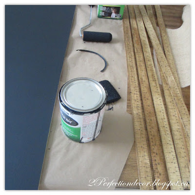 Diy Chalkboard Using Meter Sticks Every 2Nd Frame - Home Designs