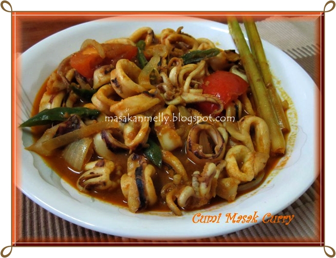 Masakan Melly: Cumi Masak Curry
