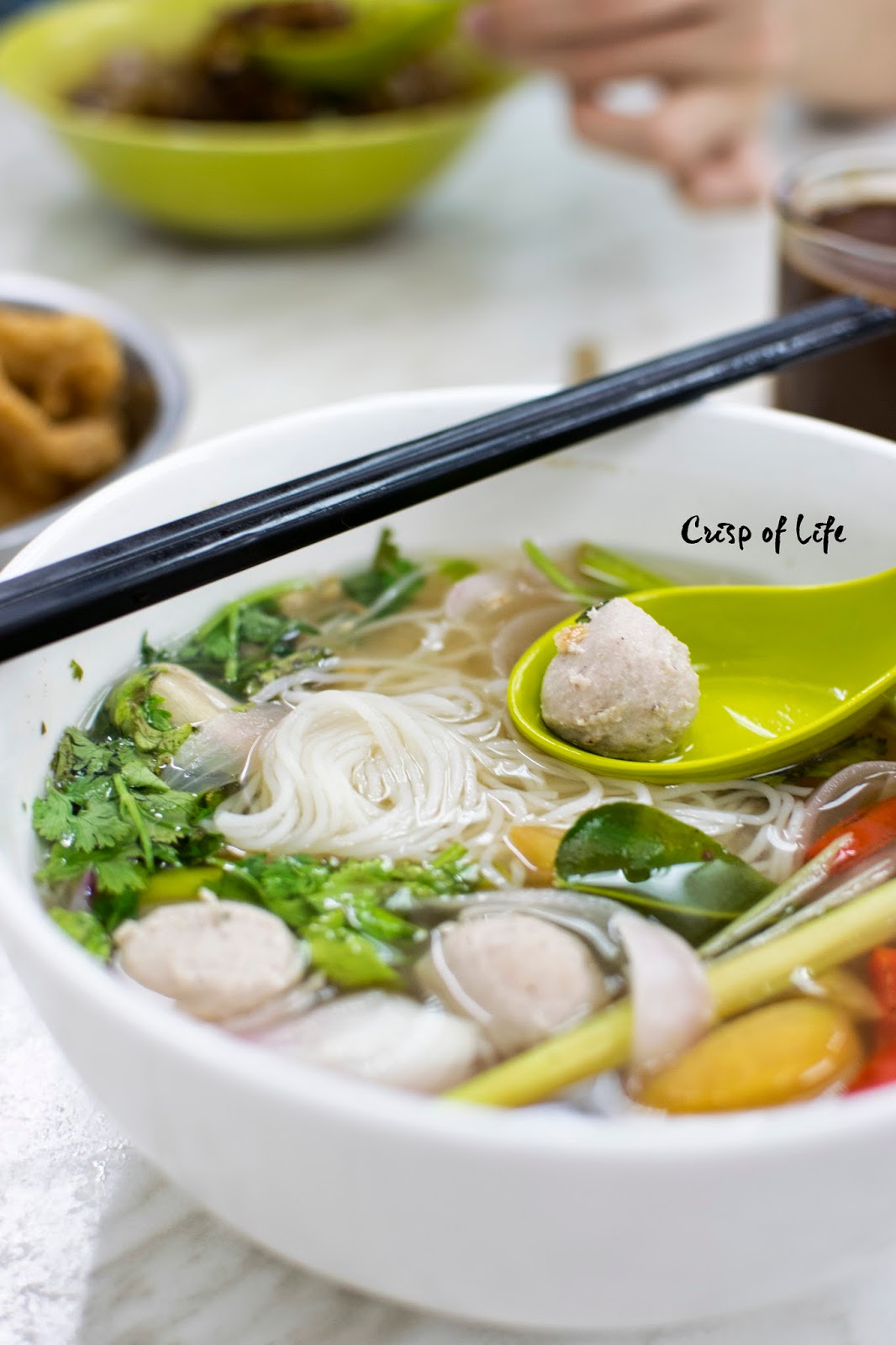 Tong LeK 8 Fried Fish Bee Hoon 同乐炸鱼肉米粉 @ Jalan Macalister, Penang ...