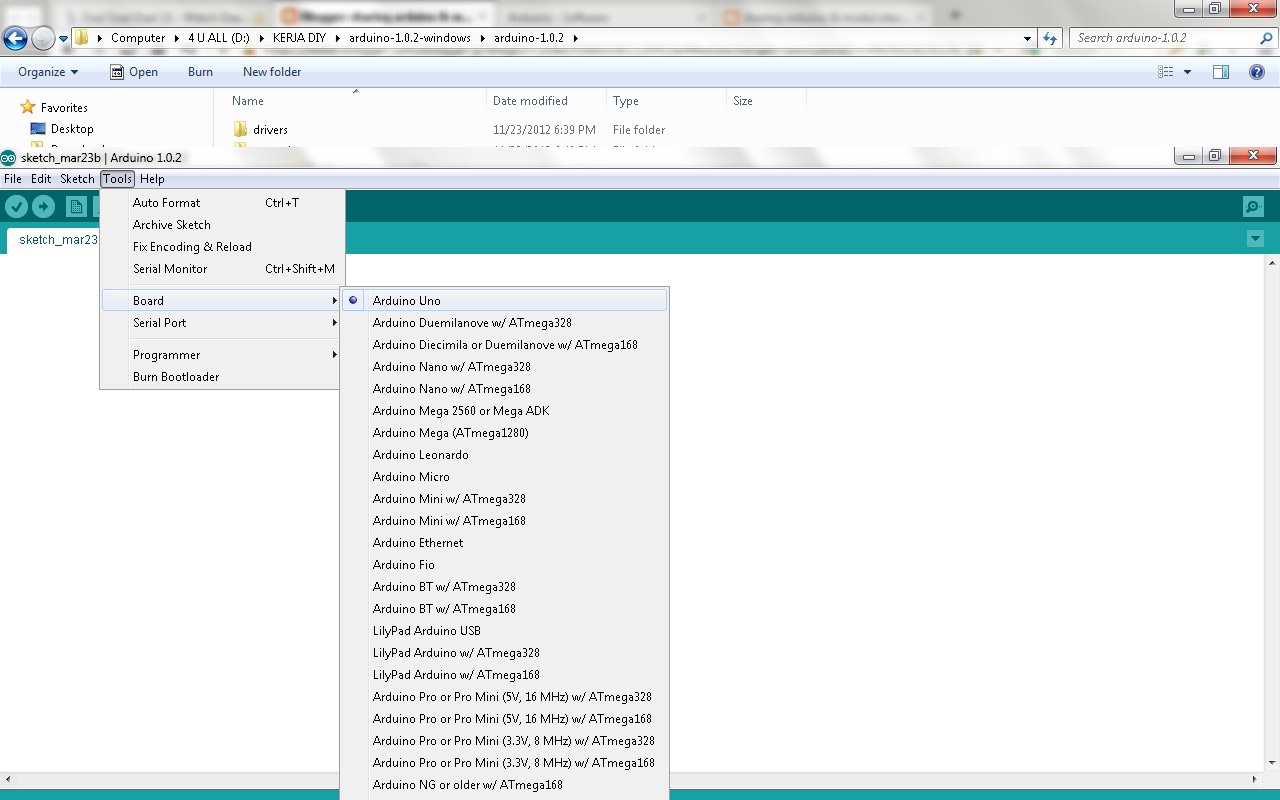 Sharing Arduino And Modul Electro Menggunakan Software Arduino