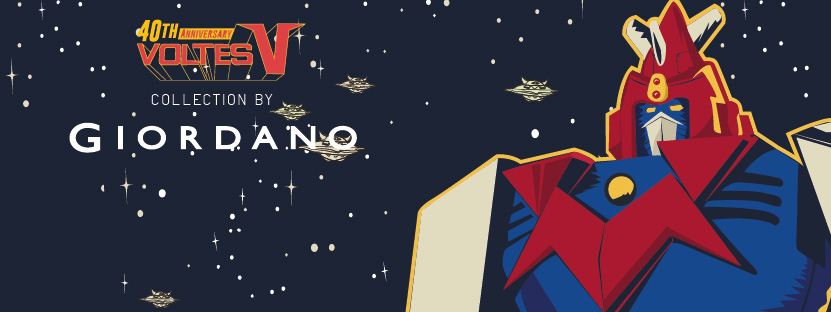 Lemon GreenTea: "Lets Volt In" for Giordano's Voltes V collection