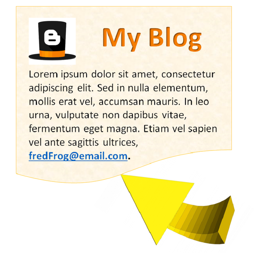 Putting email-links into your blog | Blogger-Hints-and-Tips