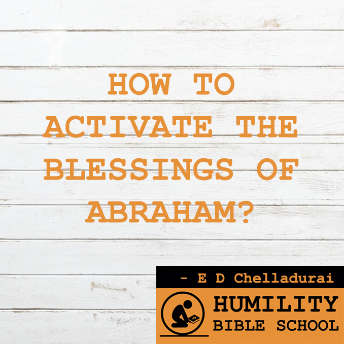 E D CHELLADURAI SERMONS