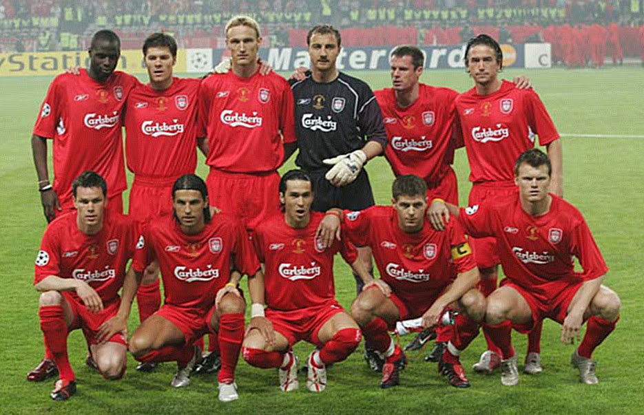 LOS MEJORES CLUBS DE FUTBOL: LIVERPOOL