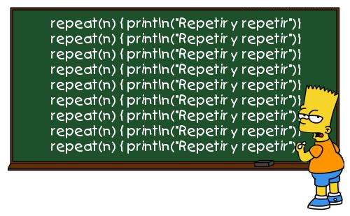 Bucles con repeat