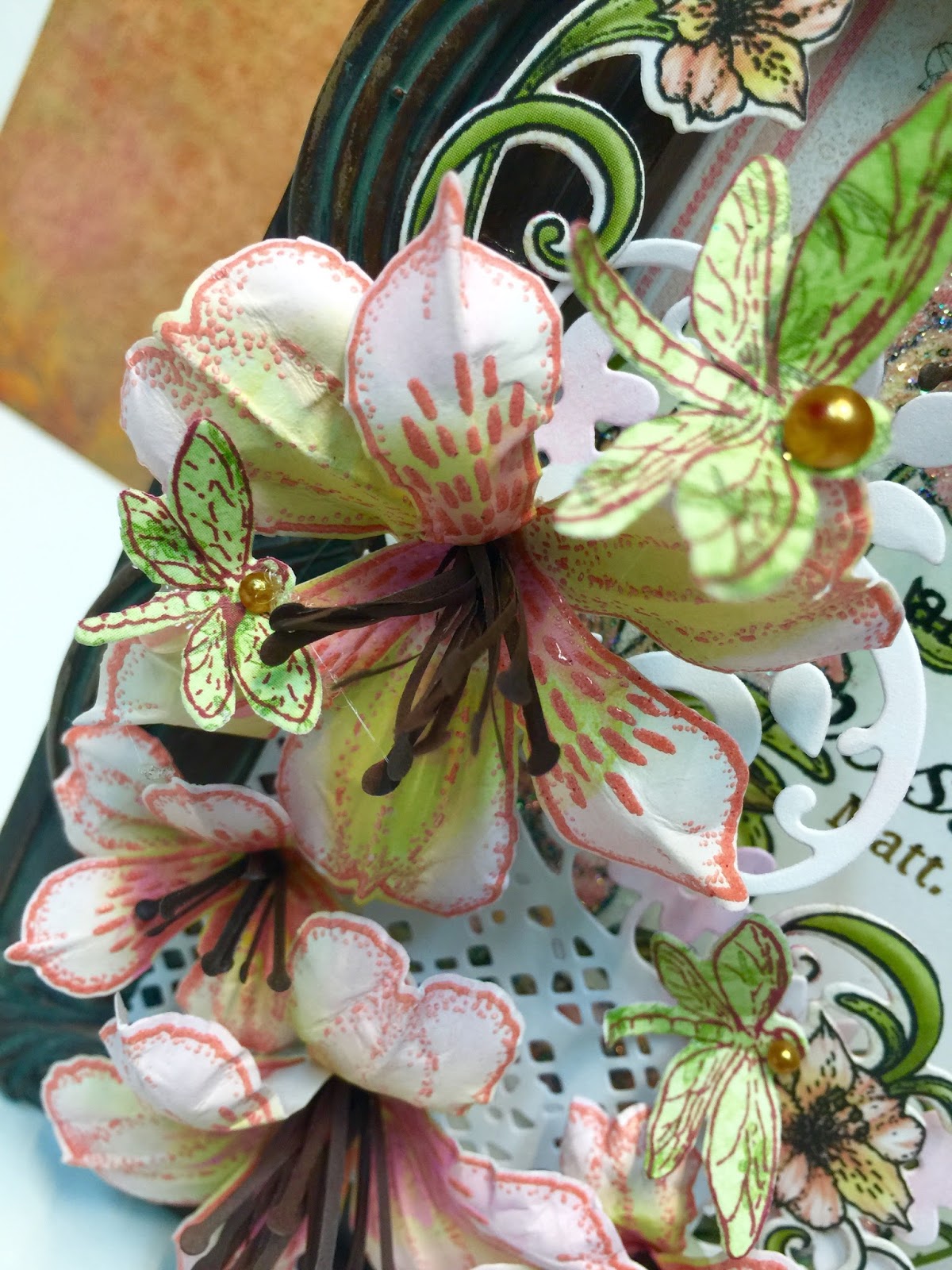 Everlasting Ink: Sunrise Lily Frame