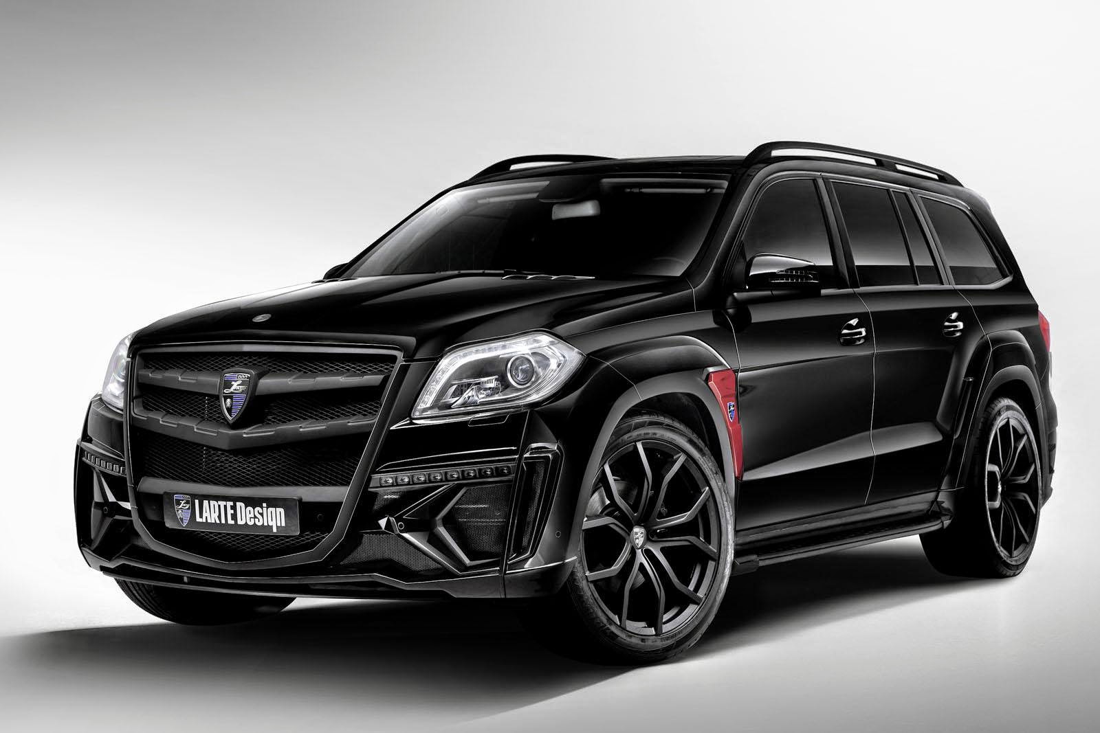 Mercedes-Benz X166 GL LARTE Design Black Crystal | BENZTUNING