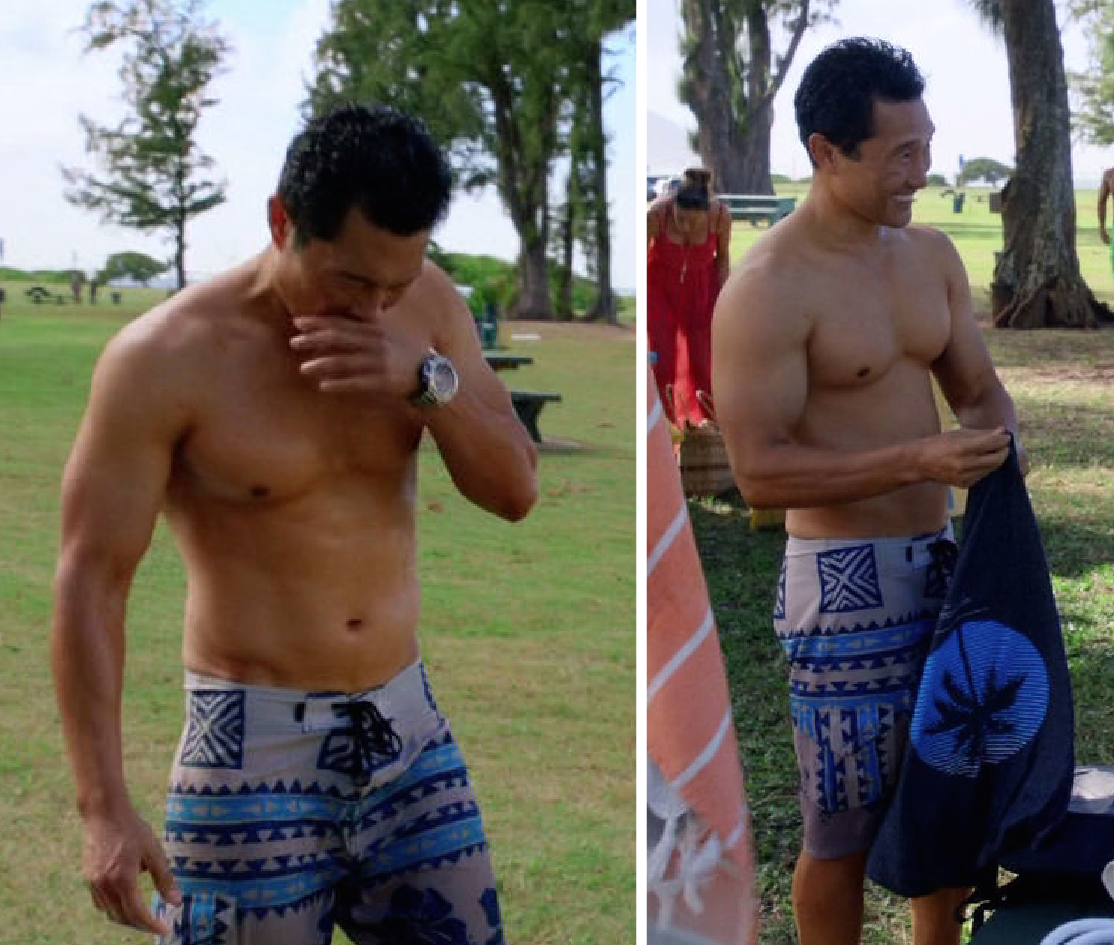 Daniel Dae Kim Shirtless