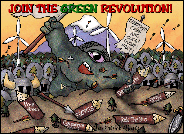 Nutzoids: No Rest For The Wicked: JOIN THE GREEN REVOLUTION!