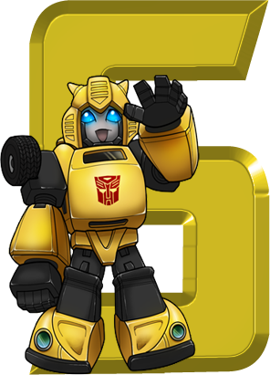 Fichas de Primaria: ABC de Transformers