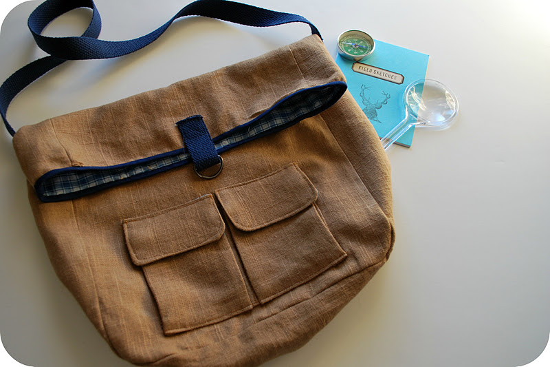 Chez Beeper Bebe: In My Shop: Nature Explorer Bag and Child's Sewing Kit