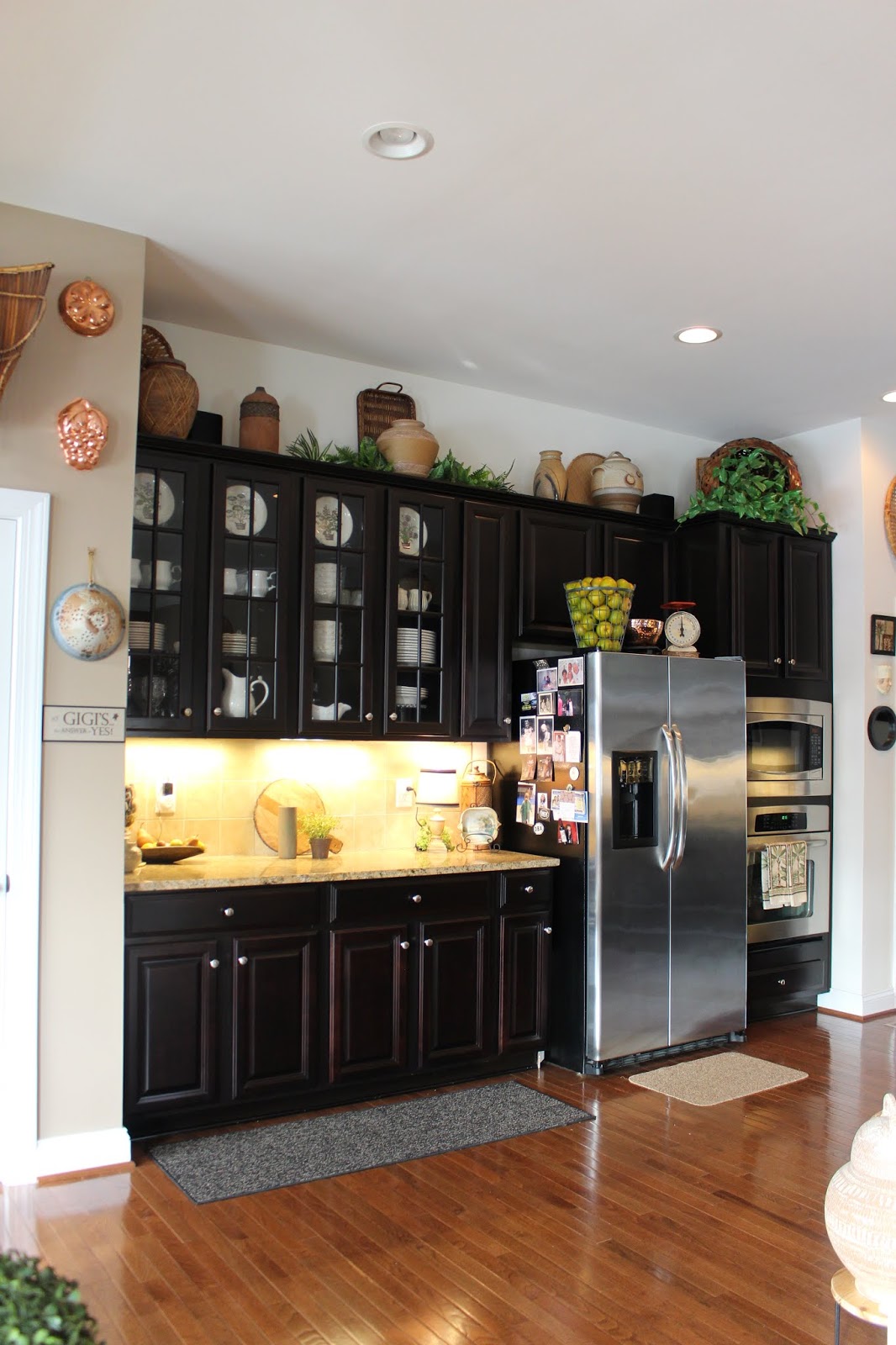 Designs by Pinky: Winter Kitchen Tour with Lots of Texture