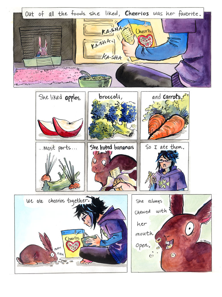 Tara and BunBun: BunBun Comic pages 3-4