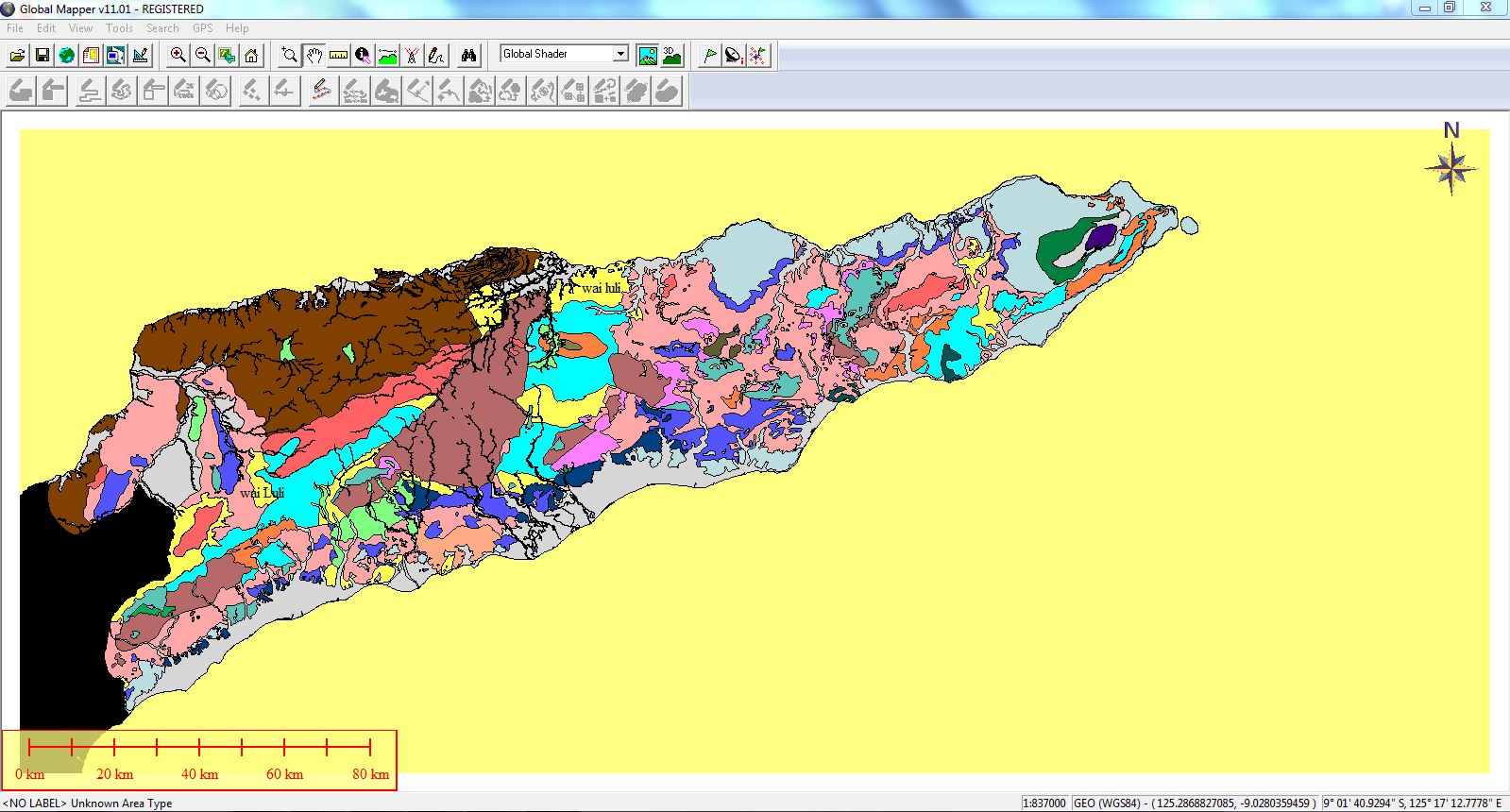 ivo.geologist: Timor Leste Geology map