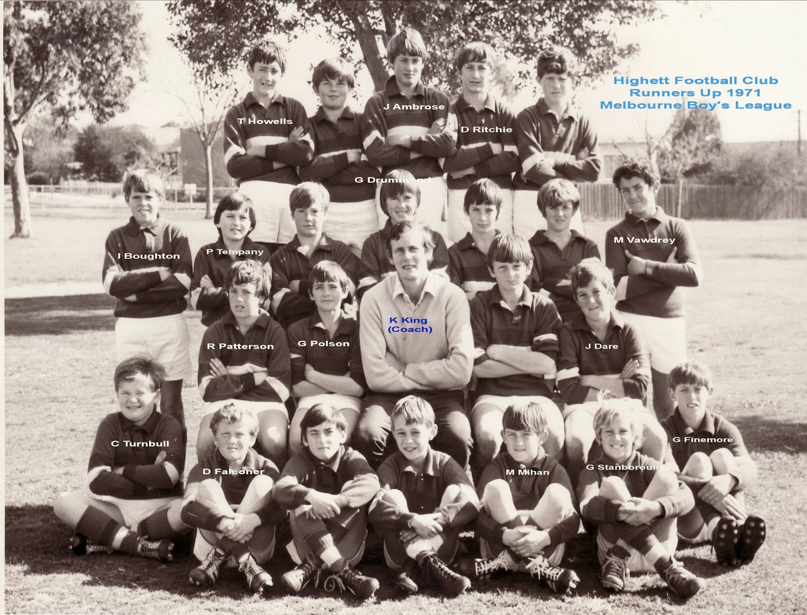 HIGHETT FOOTBALL CLUB HISTORICAL PHOTOS & MEMORABILIA